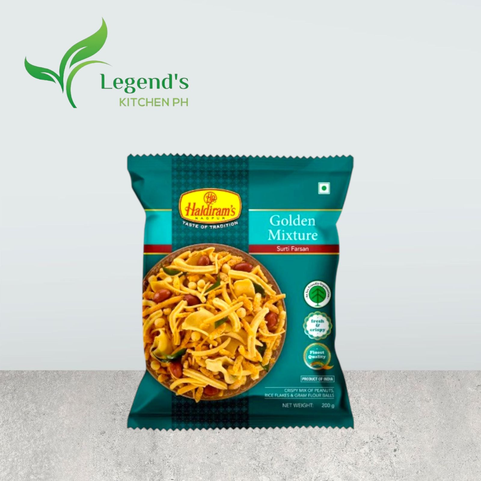 Haldiram's Golden Mixture | Crispy mix of peanuts, riceflakes & gram f ...