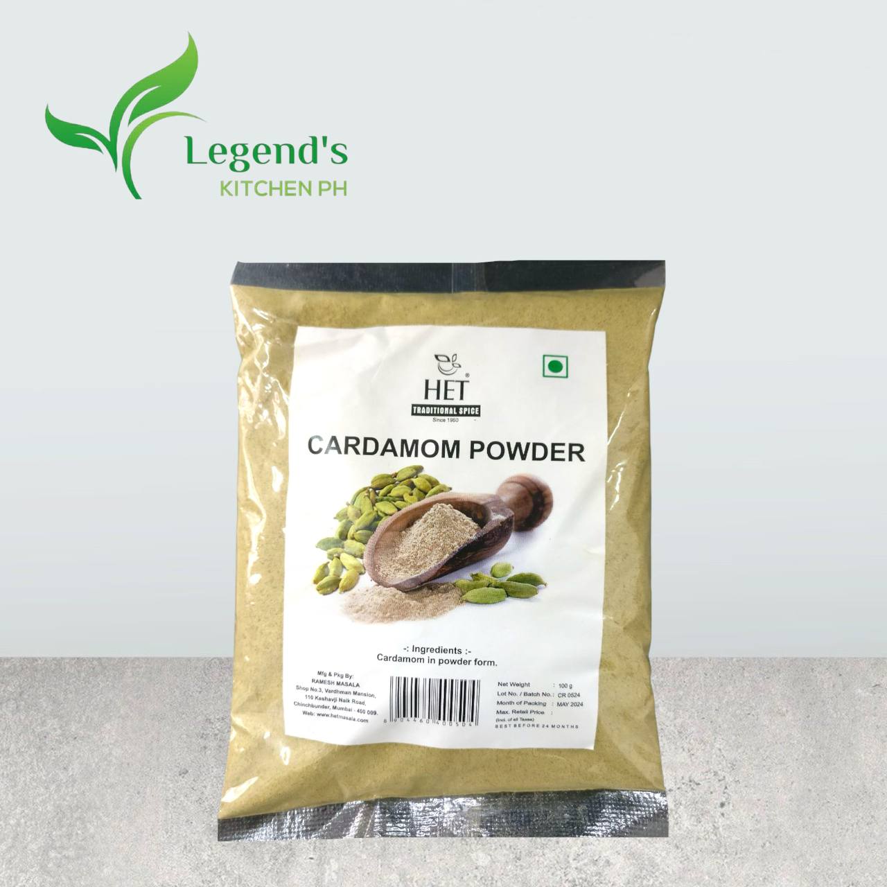 Cardamom Powder (Elaichi Powder) – Legend's Kitchen Ph
