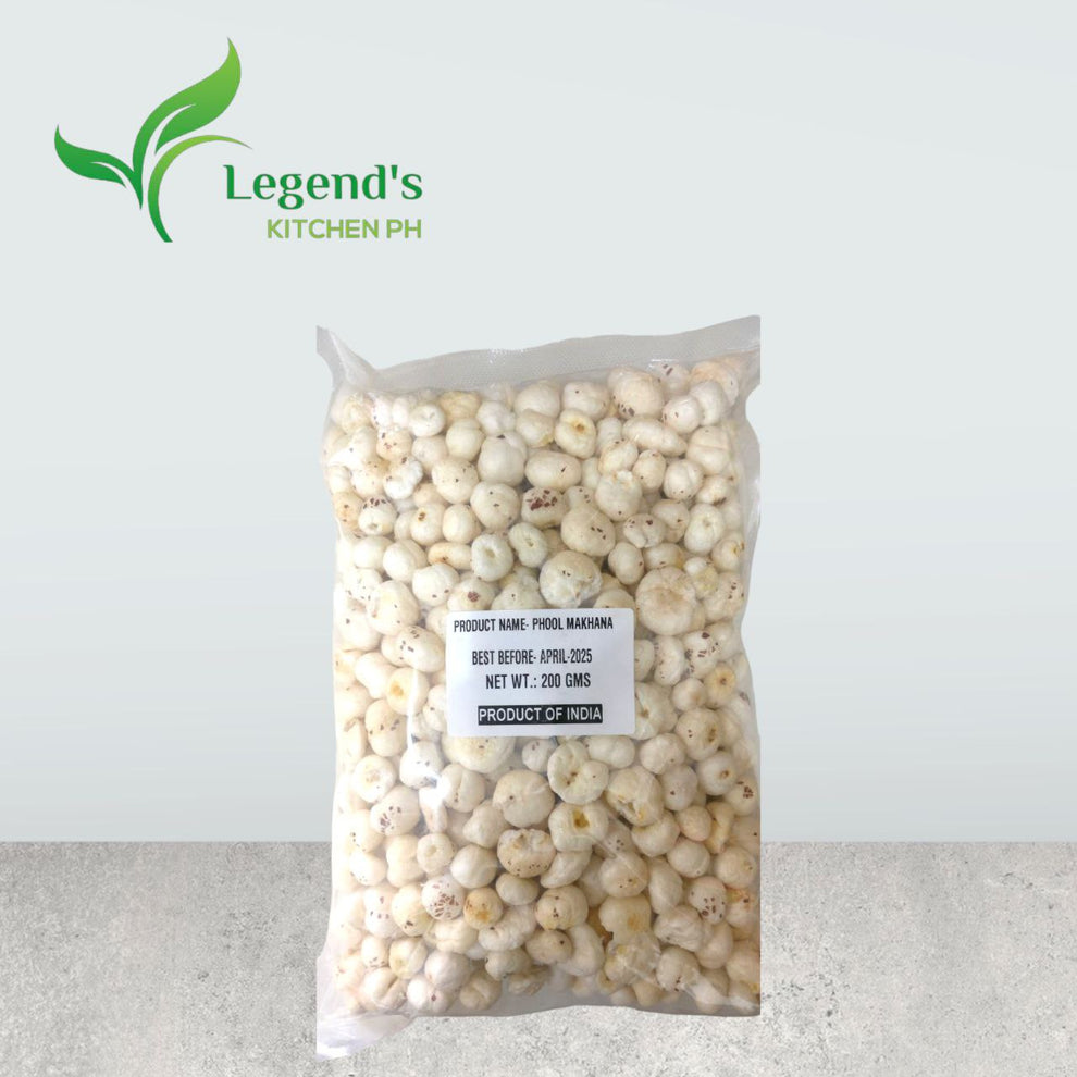 Phool Makhana Superpops Lotus Seeds| Fox Nuts form India 200g – Legend ...